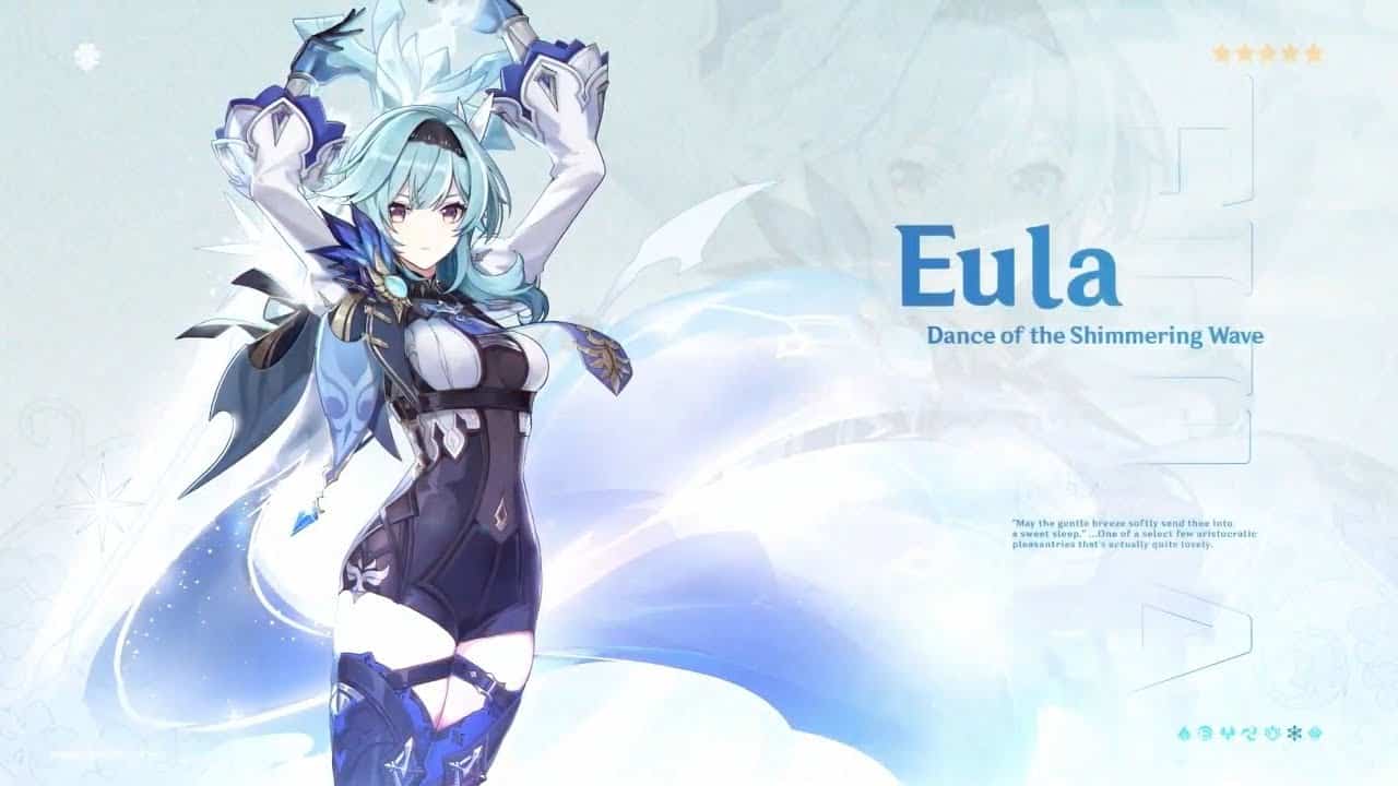 Genshin Impact : Guide du personnage Eula – Tseret