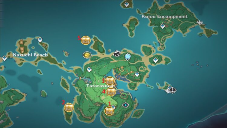 Genshin Impact : Guide des emplacements des coffres luxueux de ...