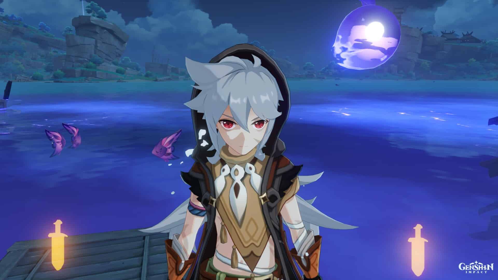 Genshin Impact : Où trouver les emplacements du poisson-ange Raimei ...