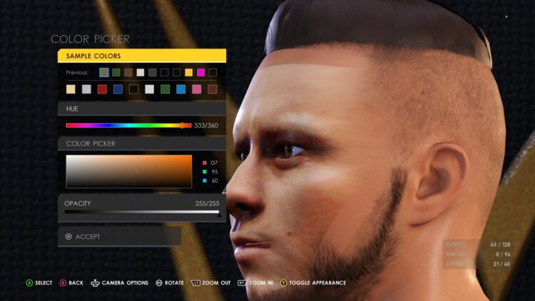 WWE 2K22 : Créer une superstar - Photos de visage et TCA - Tseret