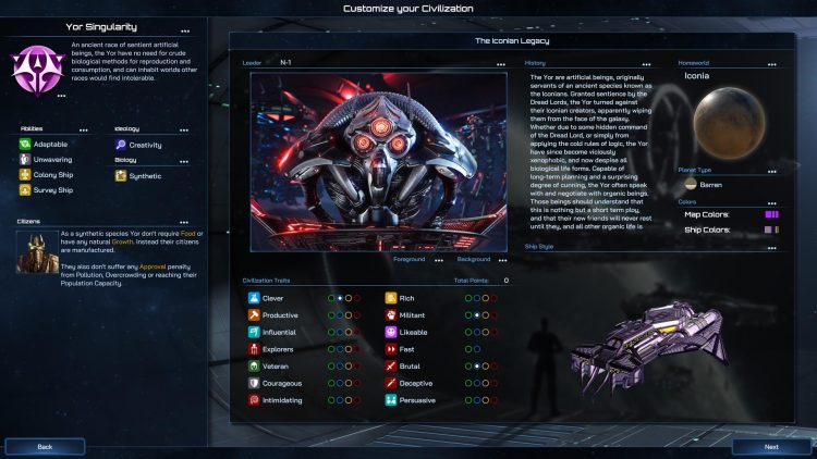 Galactic Civilizations IV : Guide des principales factions et ...