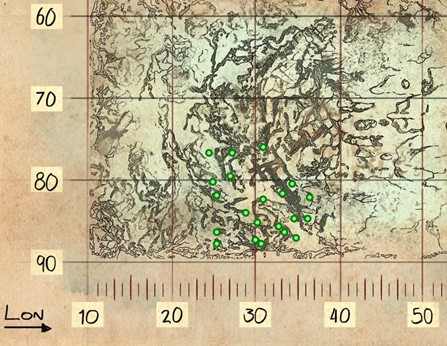 Ark : Genesis - Guide des emplacements des cactus - Tseret