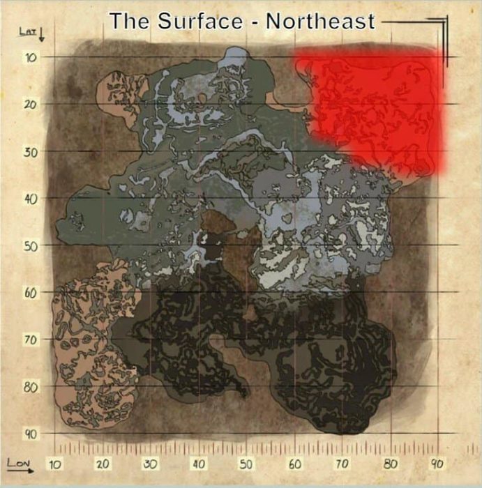 ARK : Genesis - Guide des emplacements de Genesis Chronicles - Tseret