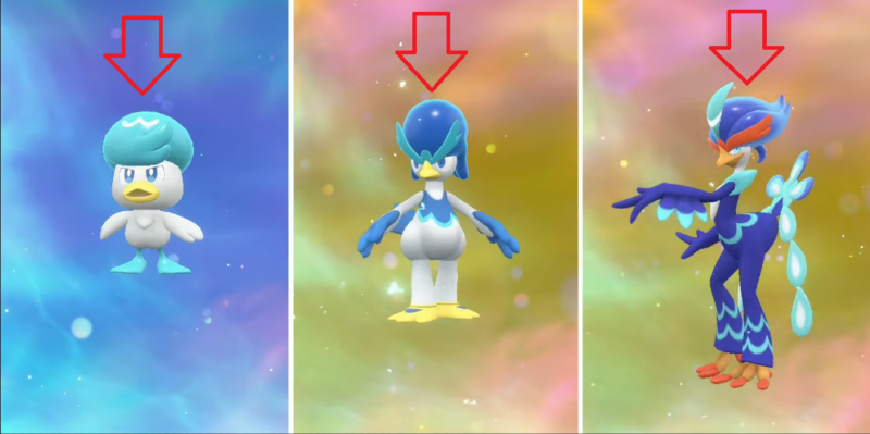 Pokemon : Écarlate et Violet - Évolutions des starters - Tseret