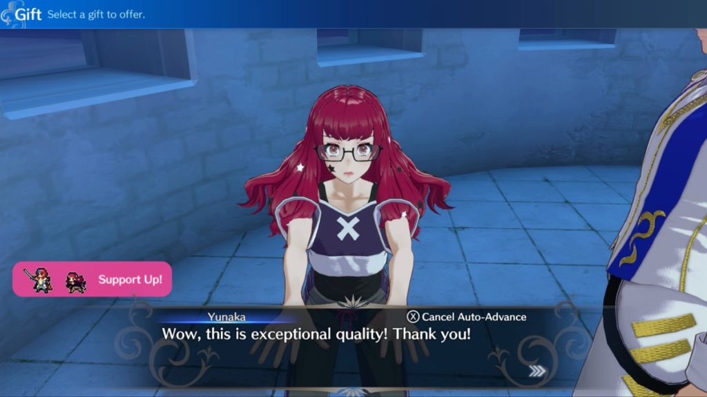 Fire Emblem Engage : Meilleure classe et cadeaux pour Yunaka - Tseret