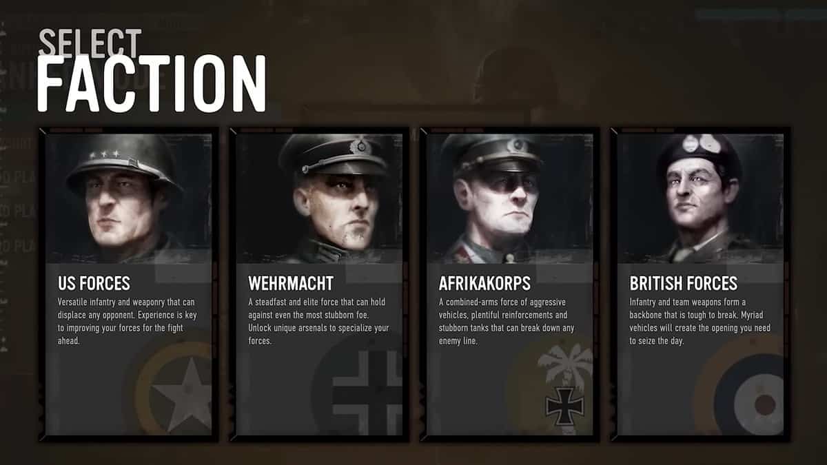 Company Of Heroes 3 : Les meilleures factions - Tseret