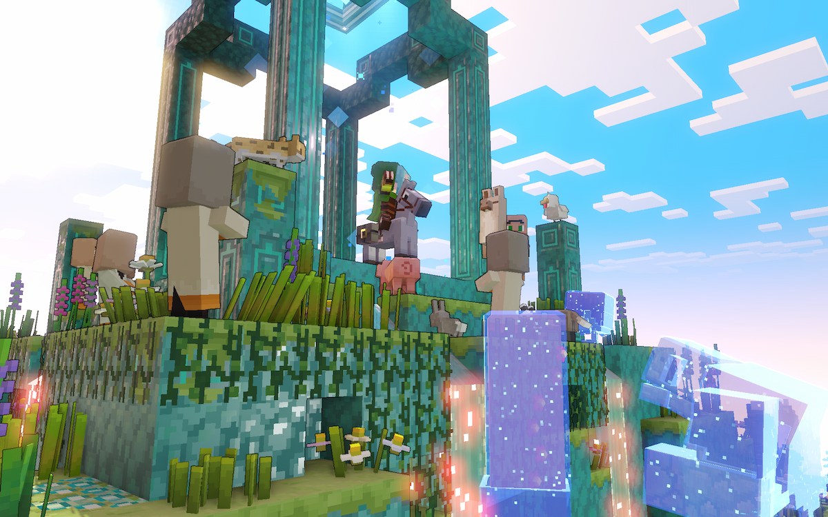 Test de Minecraft Legends - Tseret