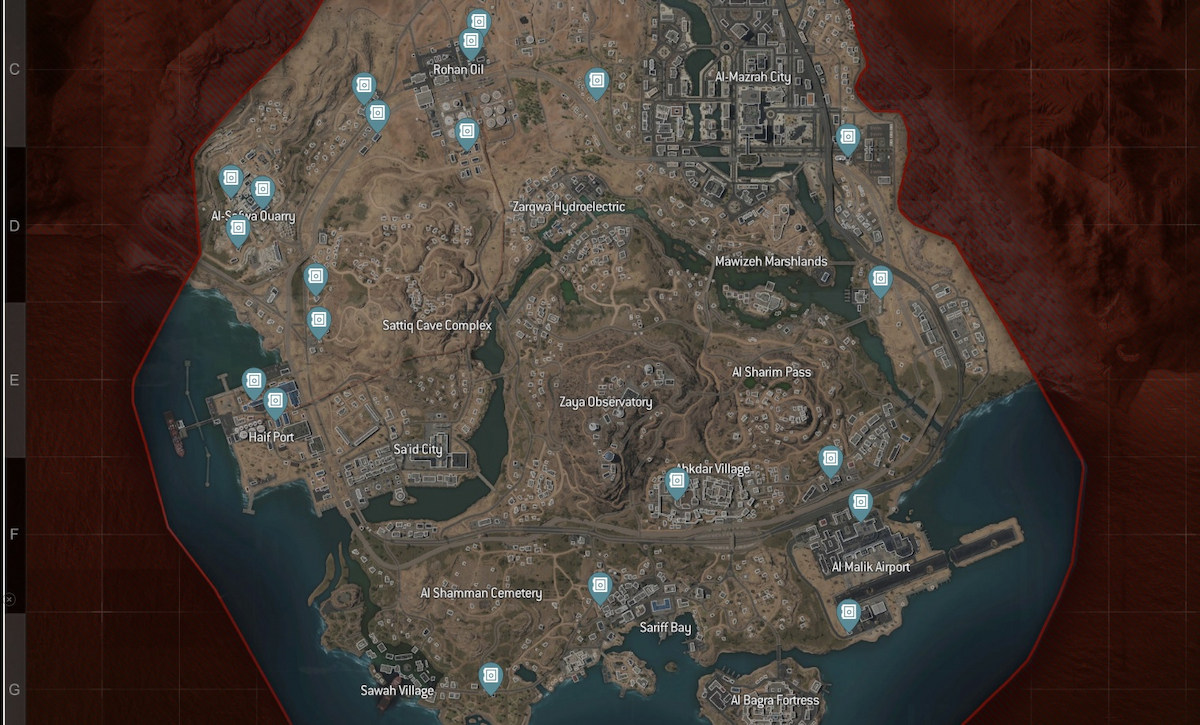 Tous les emplacements Gold Skull dans la DMZ – Tseret