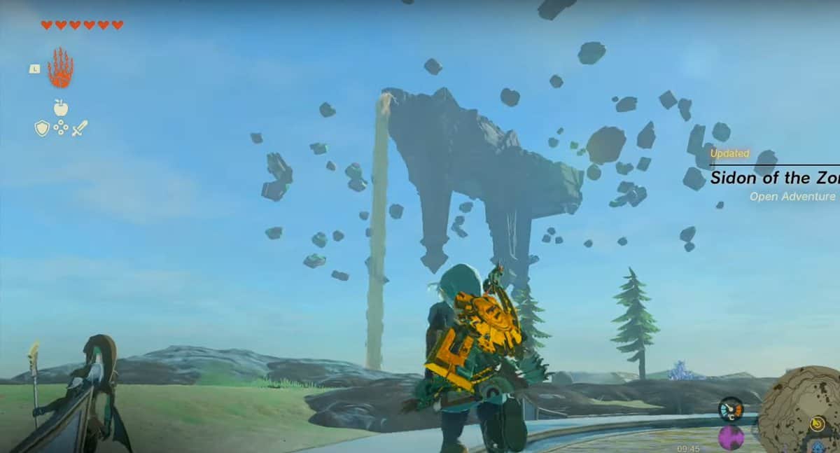 Zelda : Tears Of The Kingdom - Emplacement du Pays des poissons du ciel ...