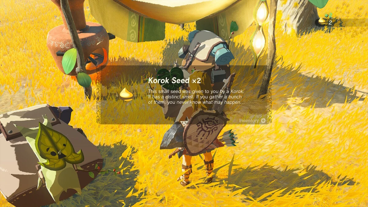 Zelda : Tears of the Kingdom - Comment aider Korok à rejoindre son ami - Tseret