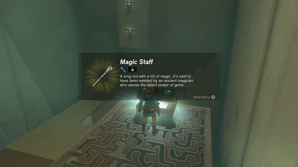 Bâton magique - Zelda : Tears Of The Kingdom - Tseret