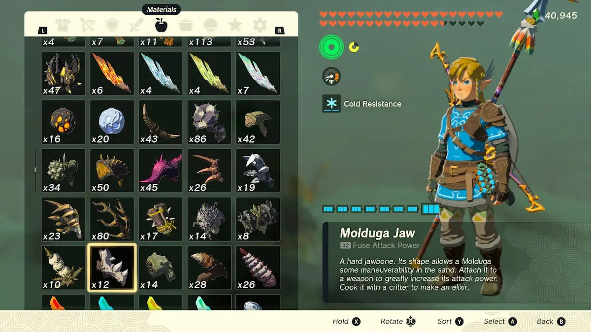 Tears of the Kingdom : Comment maximiser l'efficacité des Mâchoires de ...