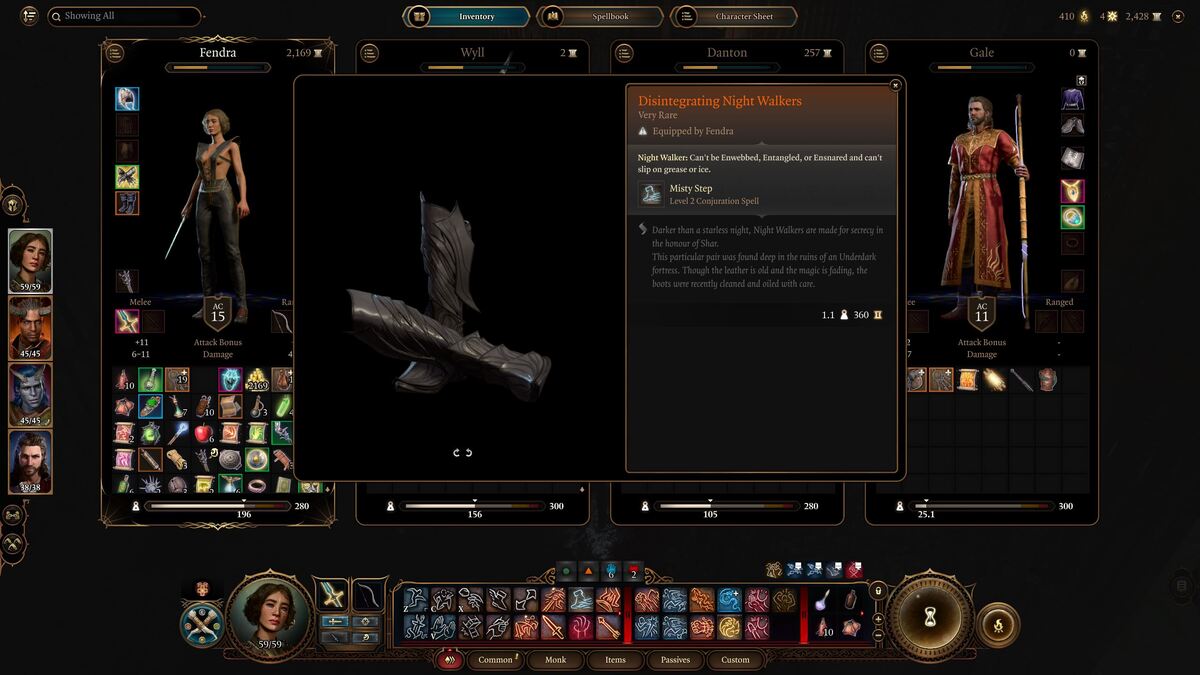 Baldur’s Gate 3 : Meilleurs objets, armes et armures légendaires - Tseret