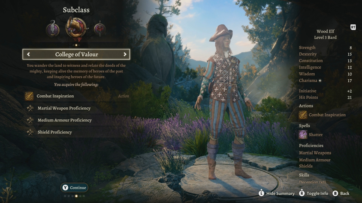 Baldur’s Gate 3 : Les Meilleures sous-classe du Barde - Tseret