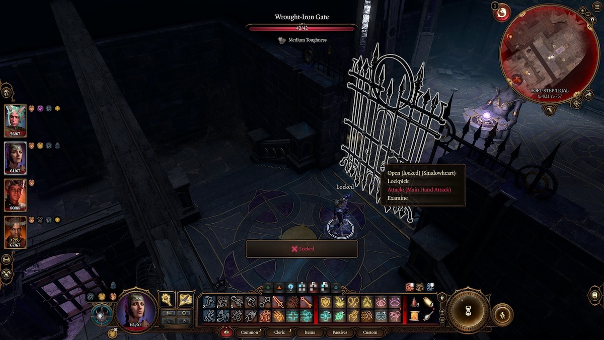 Baldur's Gate 3 : Épreuve du Pas Léger dans le Temple de Shar - Tseret