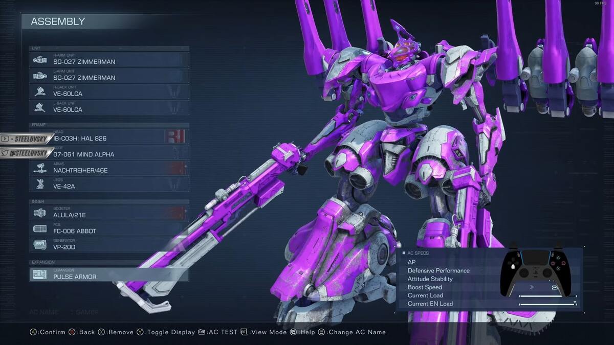 Armored Core 6 : 7 Meilleurs Builds - Tseret