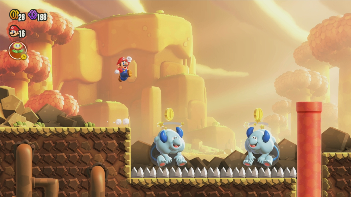 Super Mario Bros : Wonder - Vaincre Bulrush - Tseret