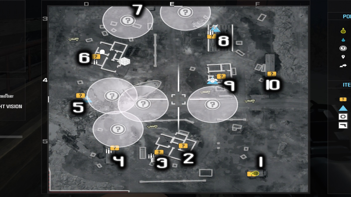 Modern Warfare 3 (MW3) Crash Site : Les 10 emplacements d'armes et d'objets - Tseret