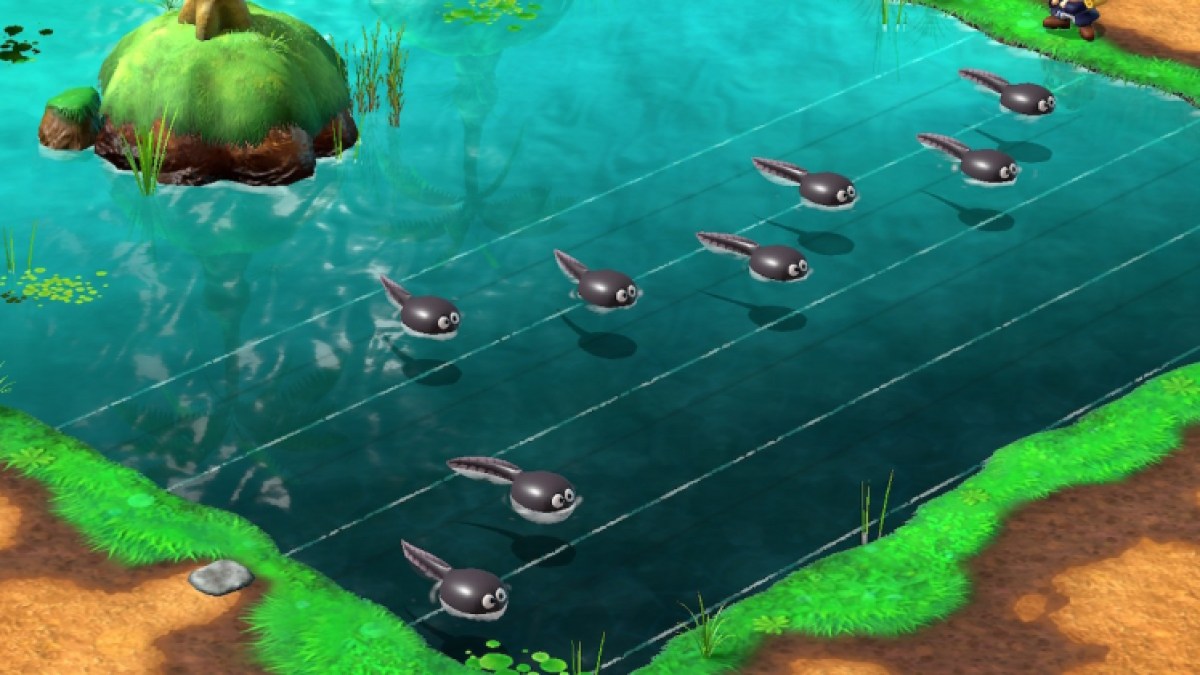 Super Mario RPG : Solutions du puzzle de la chanson Tadpole Melody Bay ...