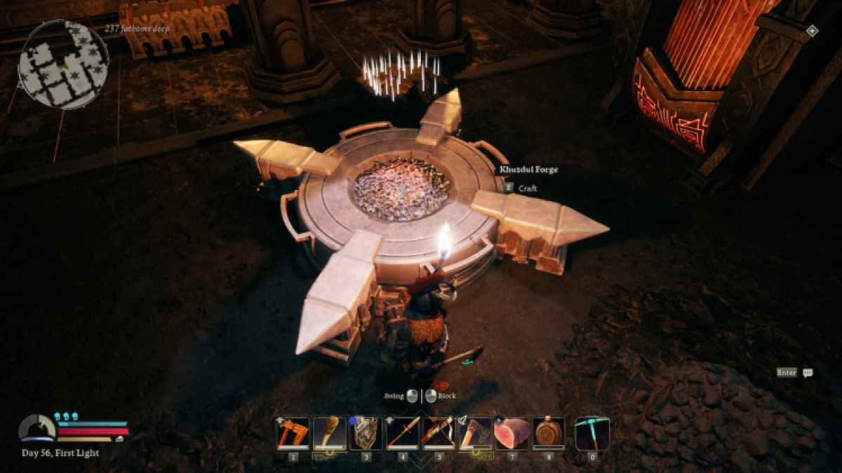 Lord of the Rings : Return to Moria - Où se trouve la forge Khuzdul ...