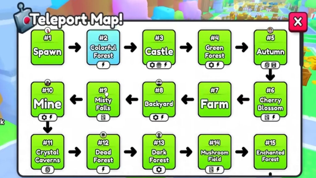 Combien de zones y a-t-il dans Pet Simulator 99 ? - Tseret