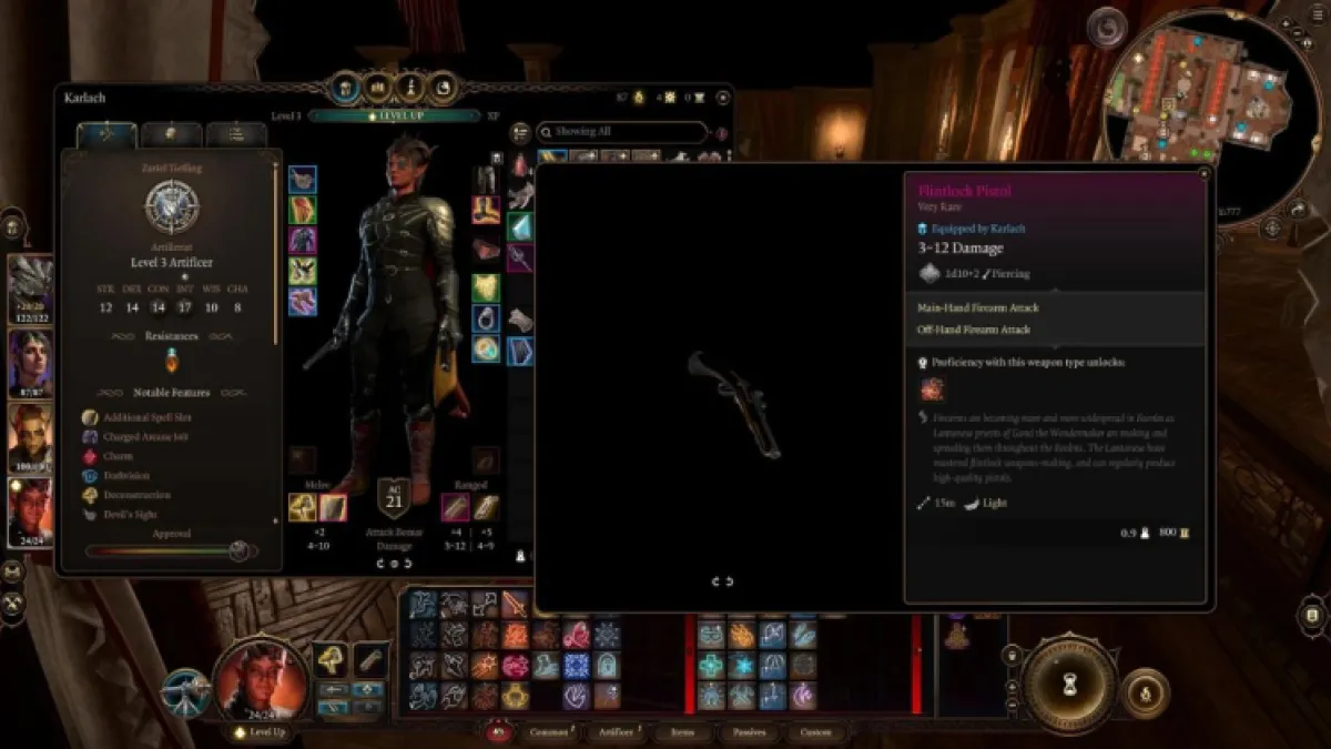 Baldur's Gate 3 : Meilleurs mods d'armes à feu - Tseret