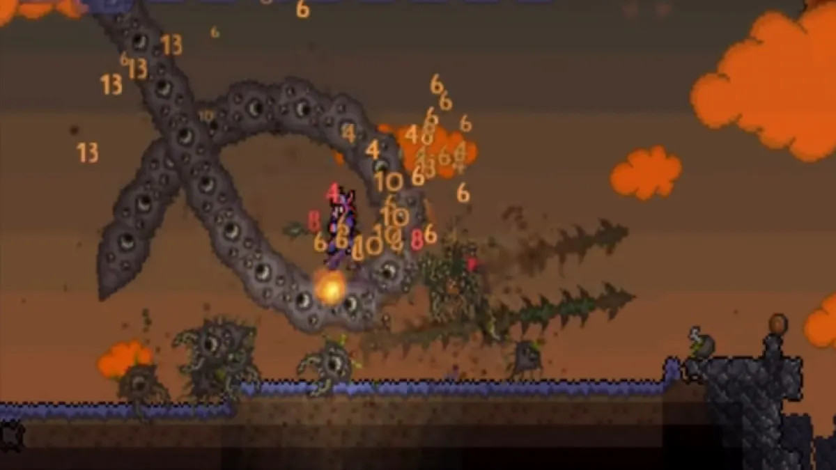 Terraria : Comment fabriquer de la poudre vile - Tseret
