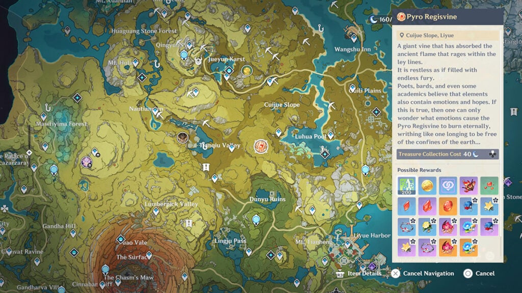 Genshin Impact : Tous les emplacements de matériaux Arlecchino - Tseret