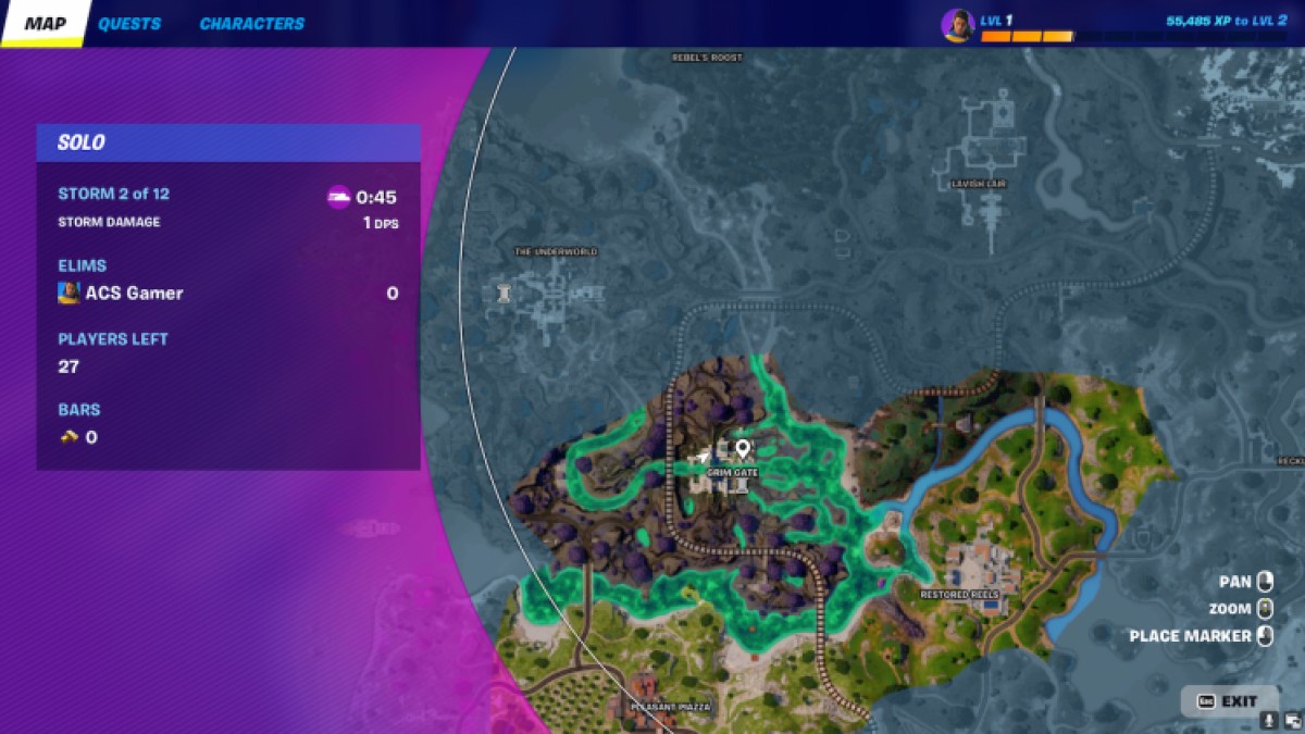 Fortnite : Comment se précipiter tout en étant affecté par Underworld ...