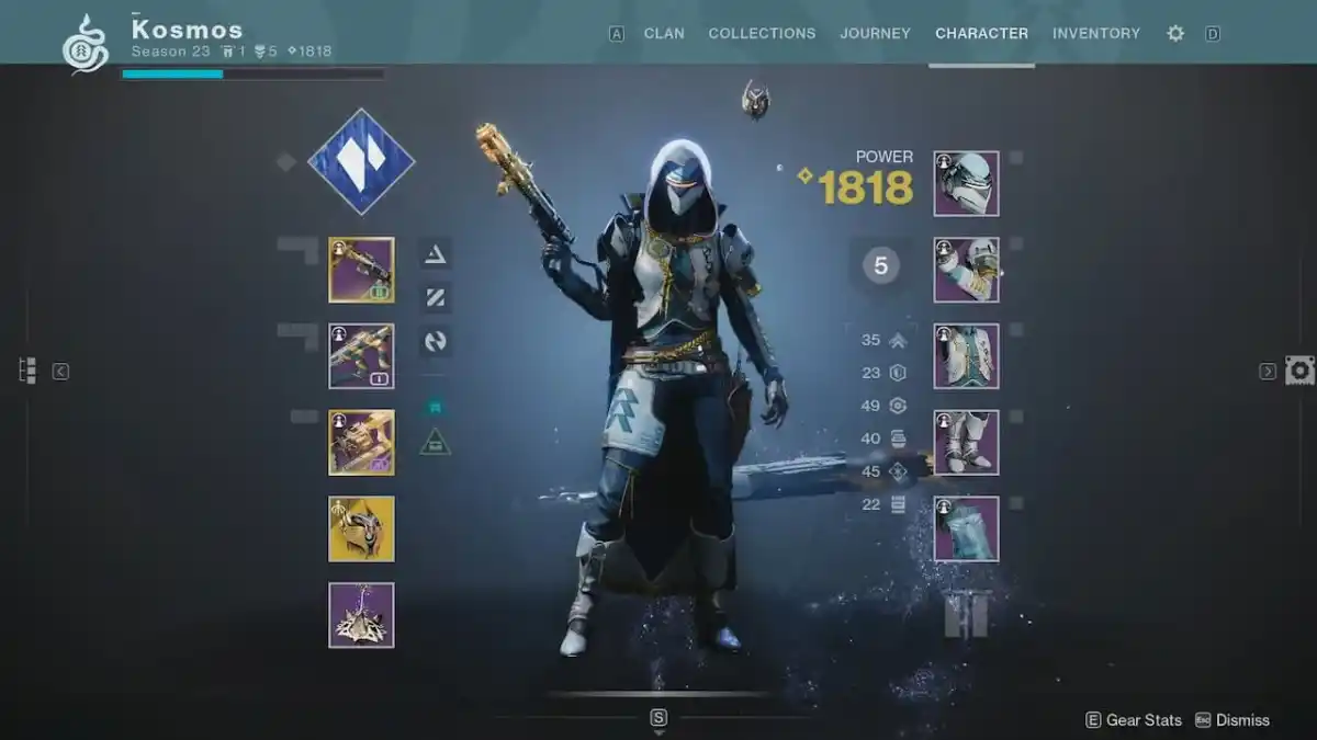 Destiny 2 : Obtenir l'armure Parade Into the Light - Tseret