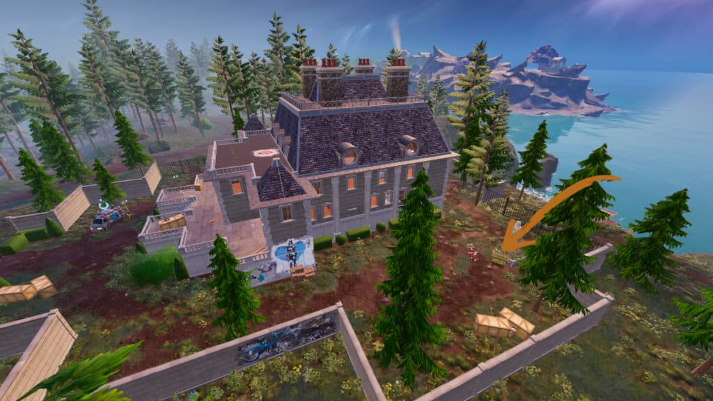Fortnite : Emplacements de chariots à choux - Tseret
