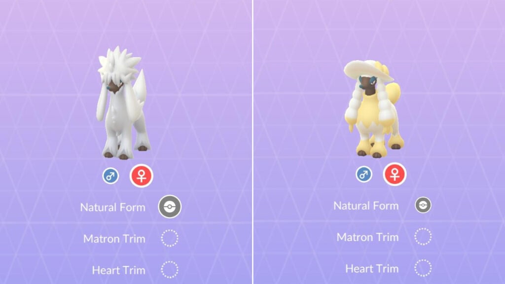 Pokemon Go: Toutes les formes de Furfrou et comment les obtenir - Tseret